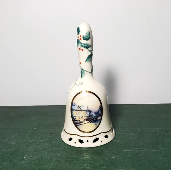 Thomas Kinkade | Holiday | Thomas Kinkade Victorian Christmas Bell ...